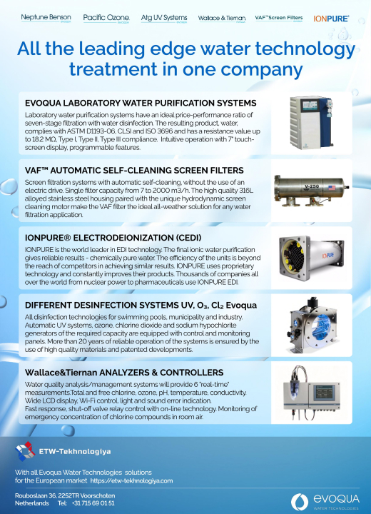 All the highest water and air technologies from the USA, Europe and the ...